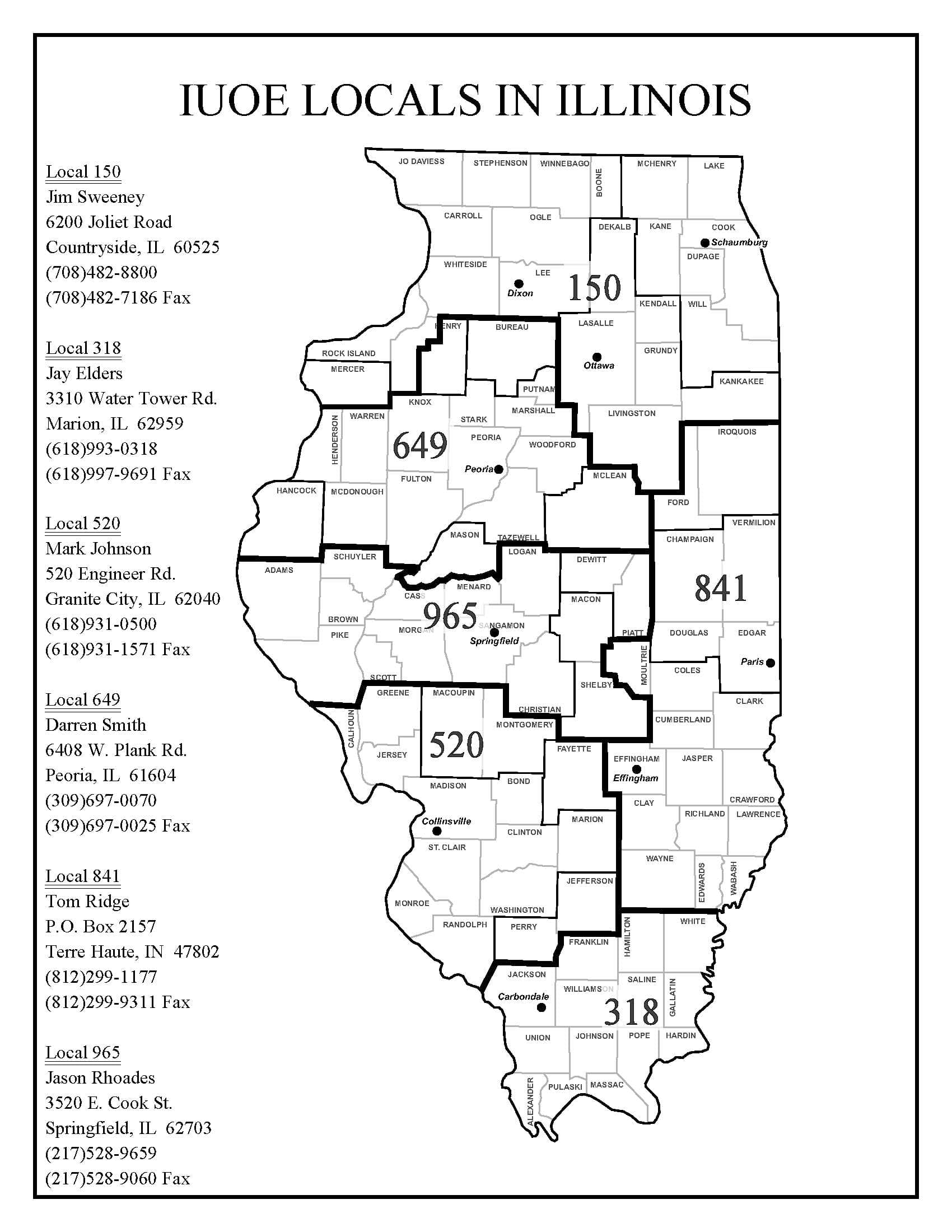 IUOE 520 | IUOE illinois territories